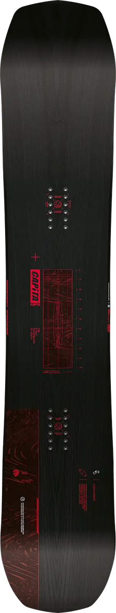 2025 CAPiTA Black Snowboard of Death BSOD Men's Snowboard